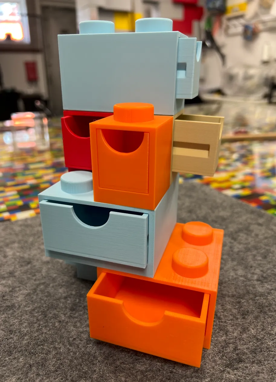 Brick Box Stackable Combo Pack by mbzrg - MakerWorld