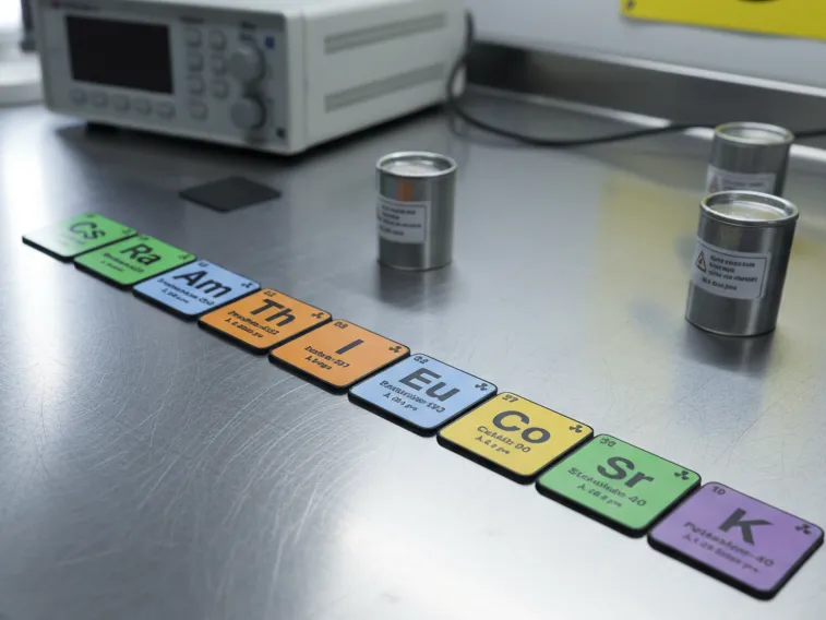 Radioactive Isotope Display Label - Free 3D Print Model - MakerWorld