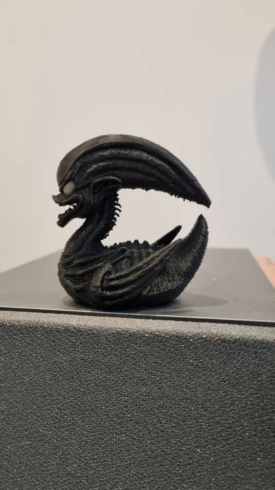 QUAlien! Xenomorph duck! Alien Duck! - Free 3D Print Model - MakerWorld