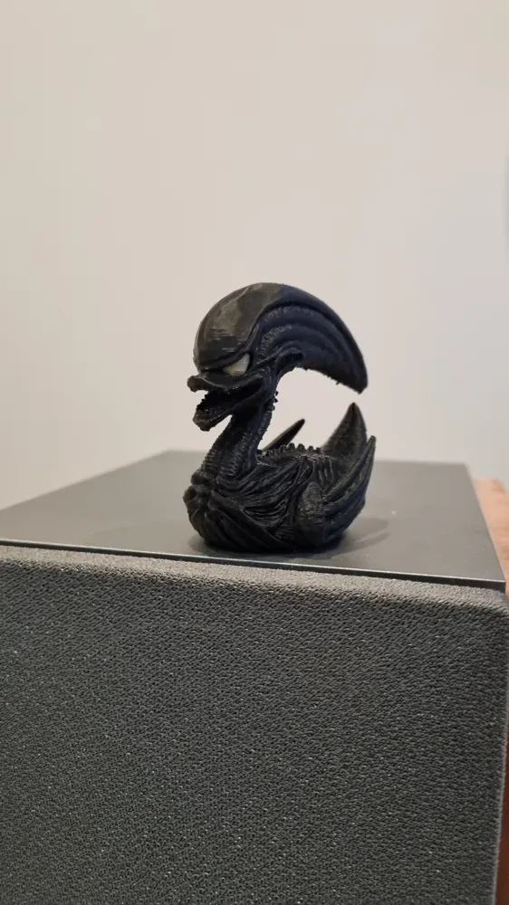 QUAlien! Xenomorph duck! Alien Duck! - Free 3D Print Model - MakerWorld