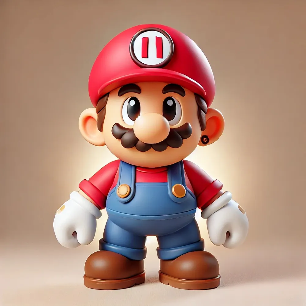 Super Mario Figurine by Moritz - MakerWorld