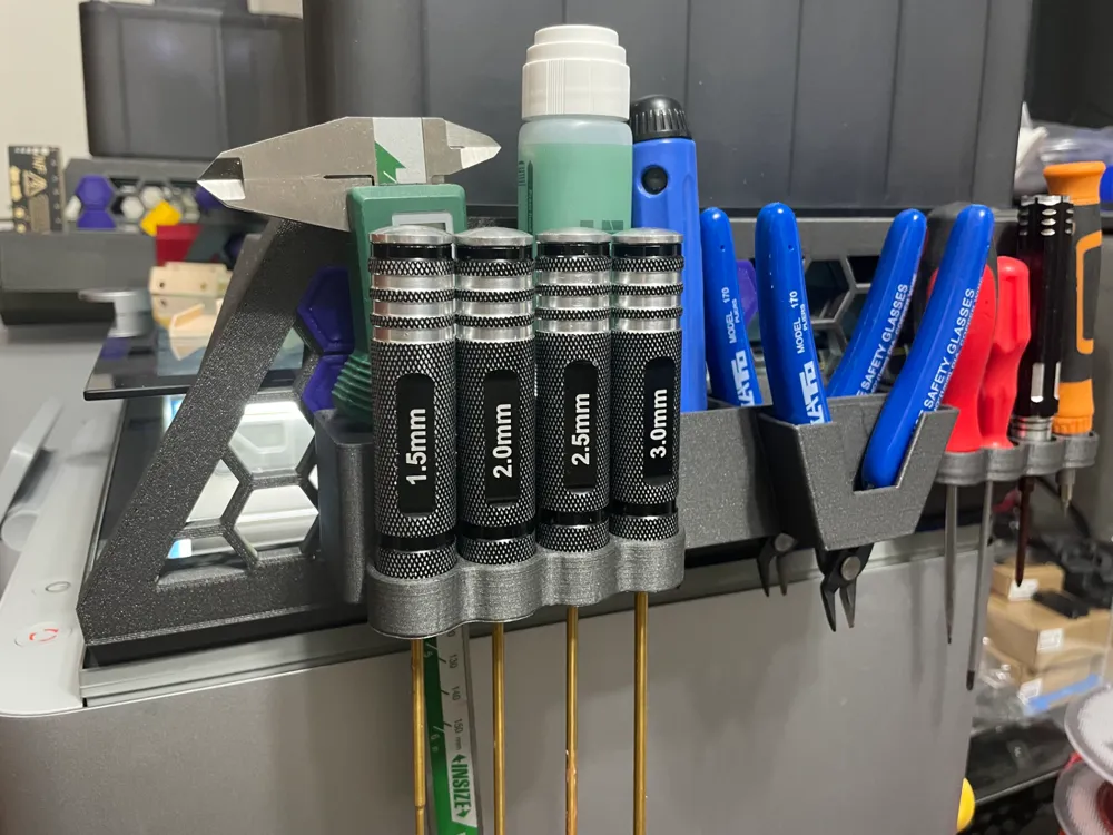 All in one tool holder for AMS Riser v2 v3 Remixed by Tack3D MakerWorld: Download Free 3D Models