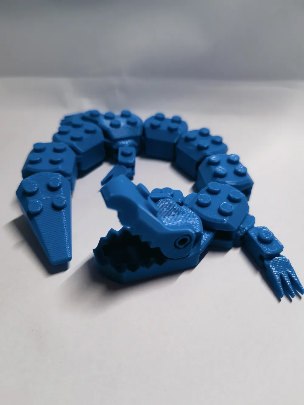 Articulated Lego Crocodile Brick by 开着小炮艇 MakerWorld: Download Free 3D ...