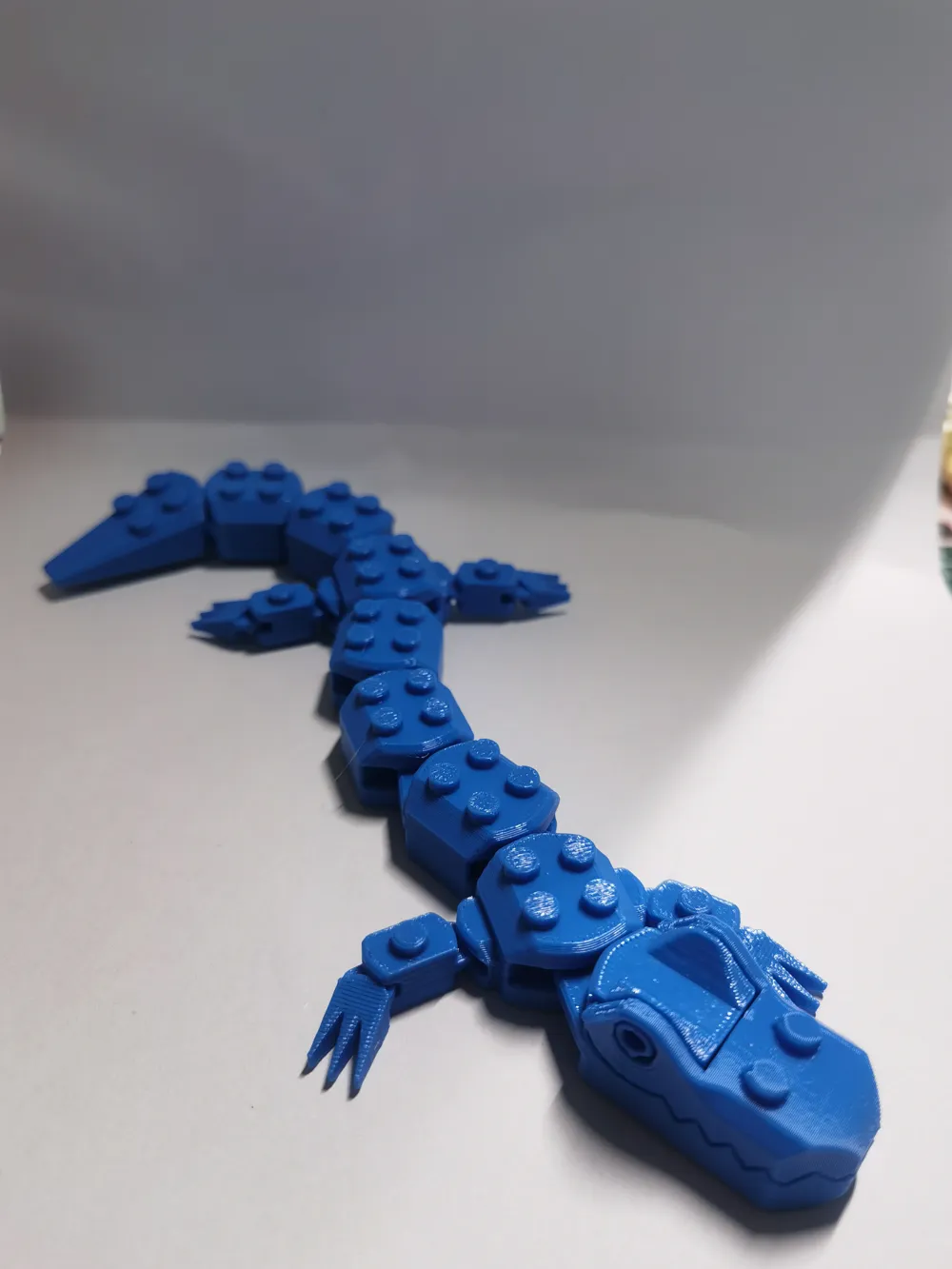Articulated Lego Crocodile Brick by 开着小炮艇 MakerWorld: Download Free 3D ...