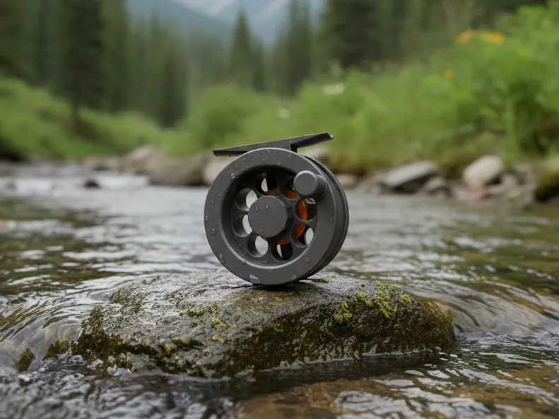 Carretilha de pesca com mosca V2 "Imprimir no local" #0-3 e #7-8 ...