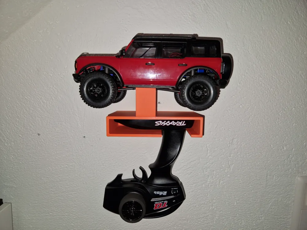 Wall mount for Traxxas TRX4M by Strosek MakerWorld: Download Free 3D Models