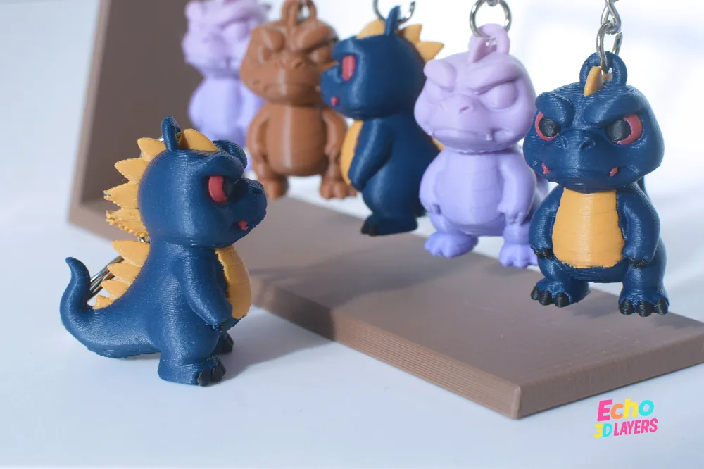 Mini Godzilla by Echo 3D Layers MakerWorld: Download Free 3D Models