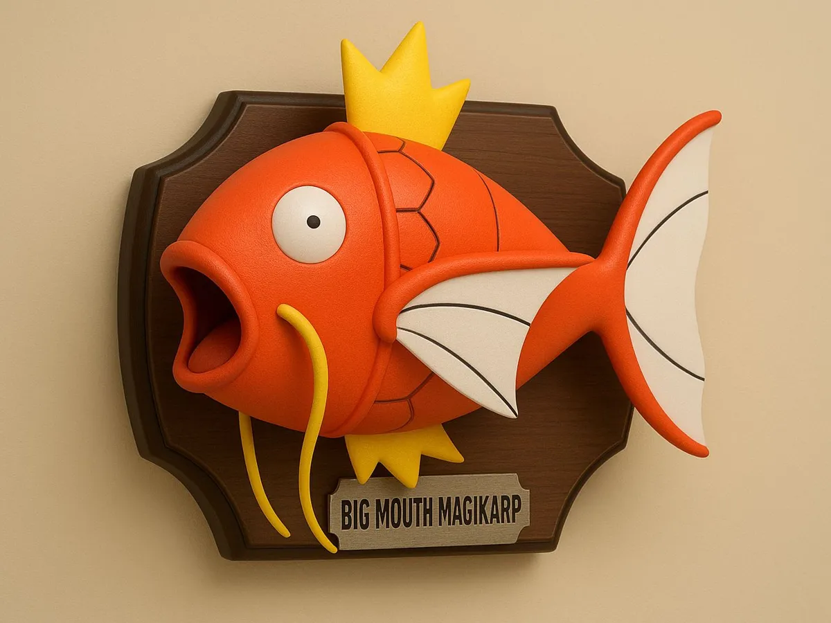 Big Mouth Magikarp (Billy Bass) by Dedde01 MakerWorld: Download Free 3D ...
