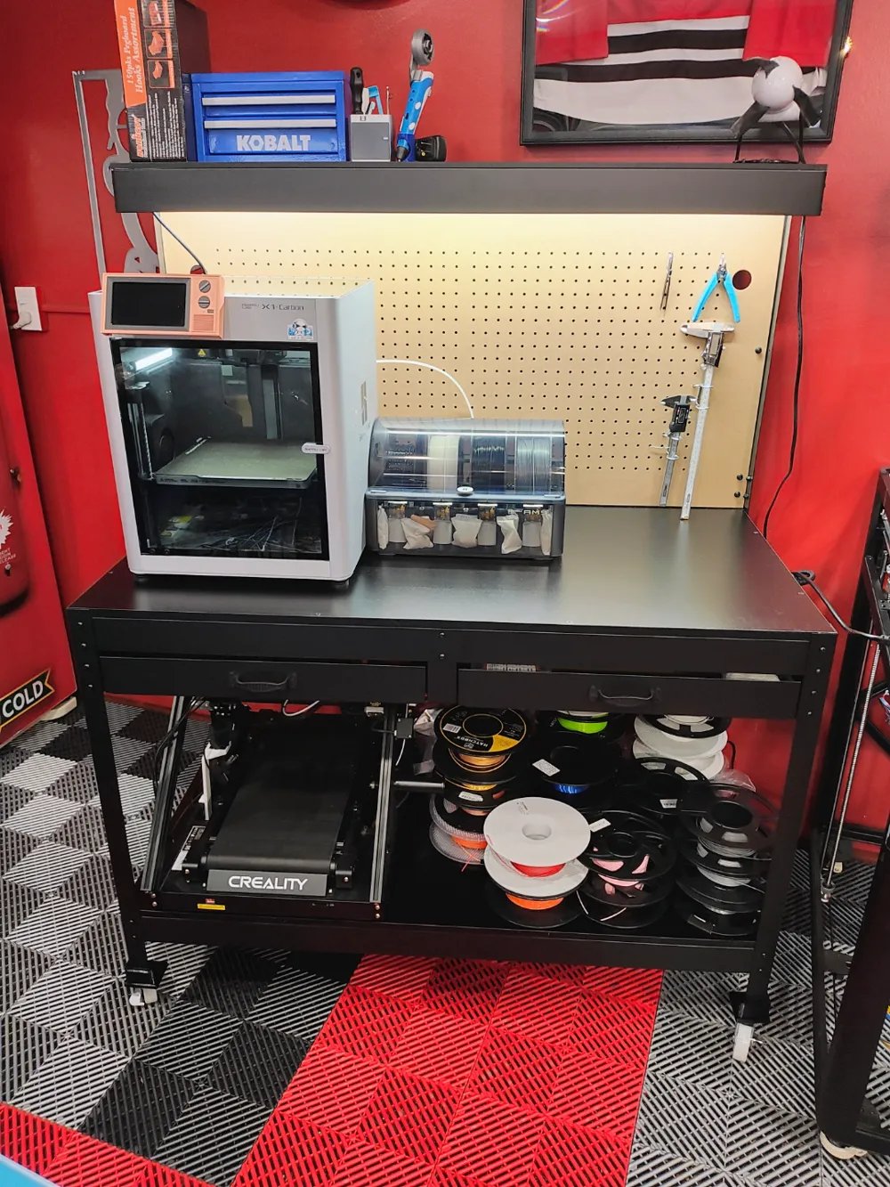 Harbor Freight Yukon Vevor 48 inch bench wheels by homer4evr - MakerWorld