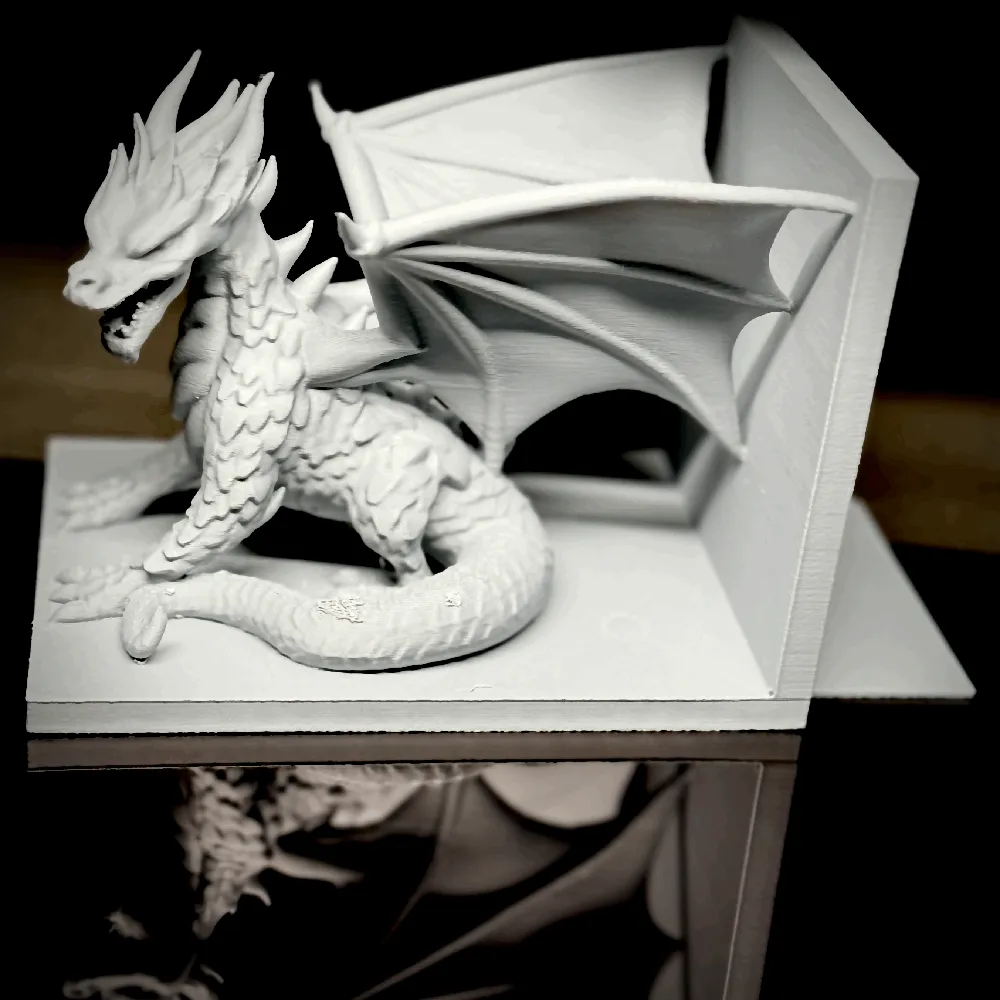 Dragon bookends - Free 3D Print Model - MakerWorld