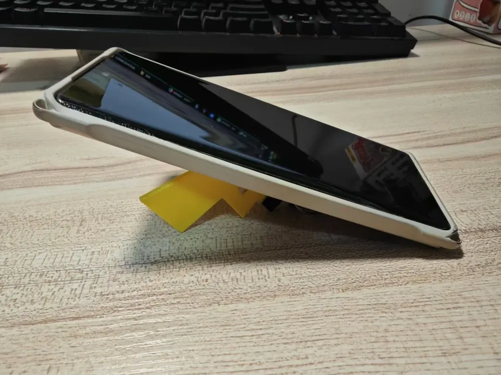Pikachu Lightning Tail - Keychain and Phone Stand in One by 3Duo ...