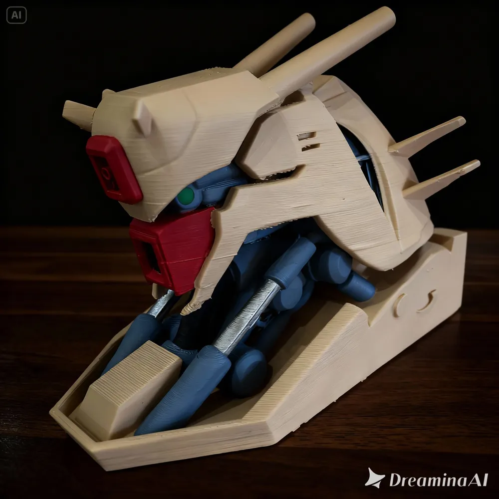 Alpha Azieru Gundam Mobile Armor - Free 3D Print Model - MakerWorld