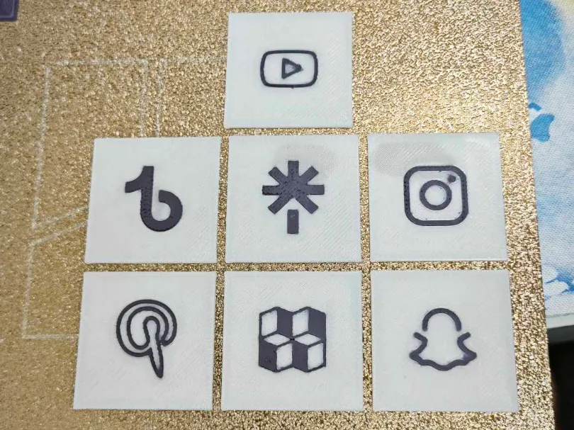 SVG logos by PocketrushMakerWorld: Download Free 3D Models