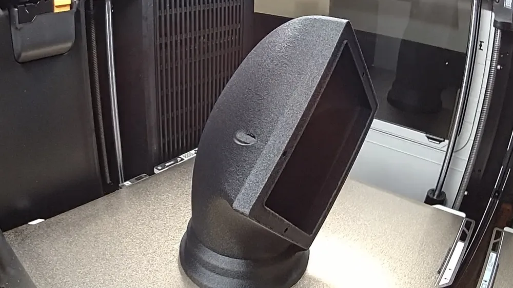 X1C Exhaust Hood w/ Quick Disconnect Hose Fitting - Free 3D Print Model ...