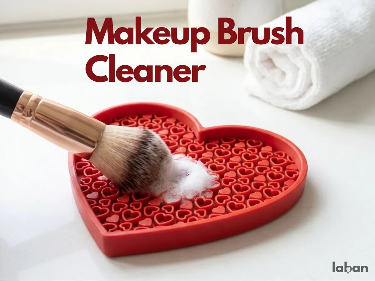 Makeup Brush Cleaner - Heart - Free 3D Print Model - MakerWorld