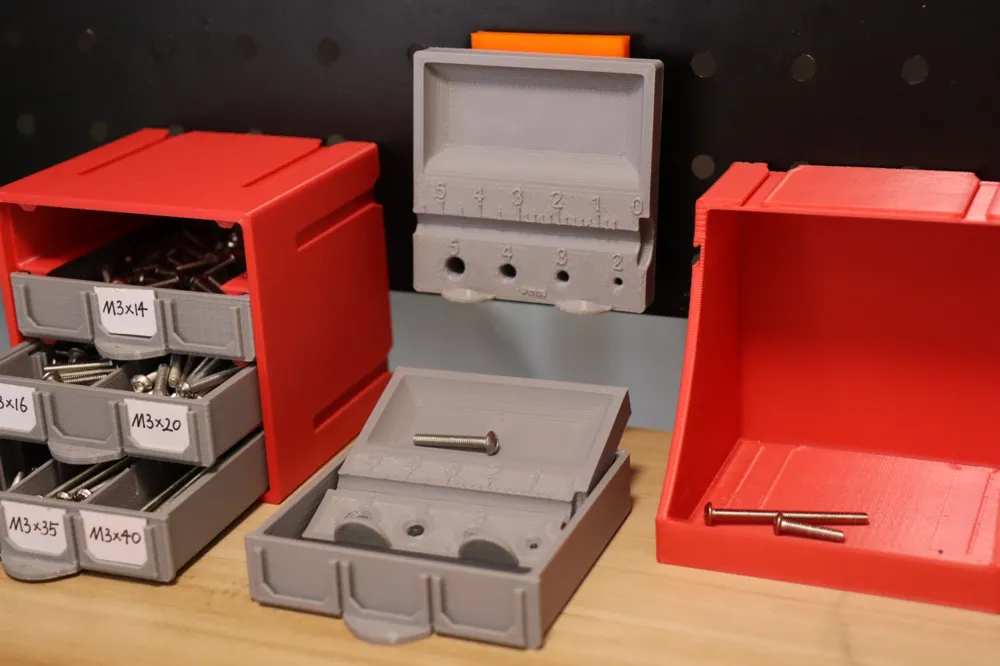 Screw sorter Mini 螺丝分拣器Min by H的平方_Hsquared - MakerWorld