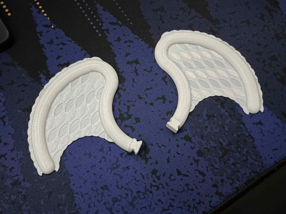 Cat Angel Wings by bzioo MakerWorld: Download Free 3D Models
