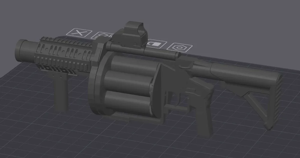 Dummy 13 40mm Grenade Multi-Launcher (M32A1) Remixed by Foundry K41D ...