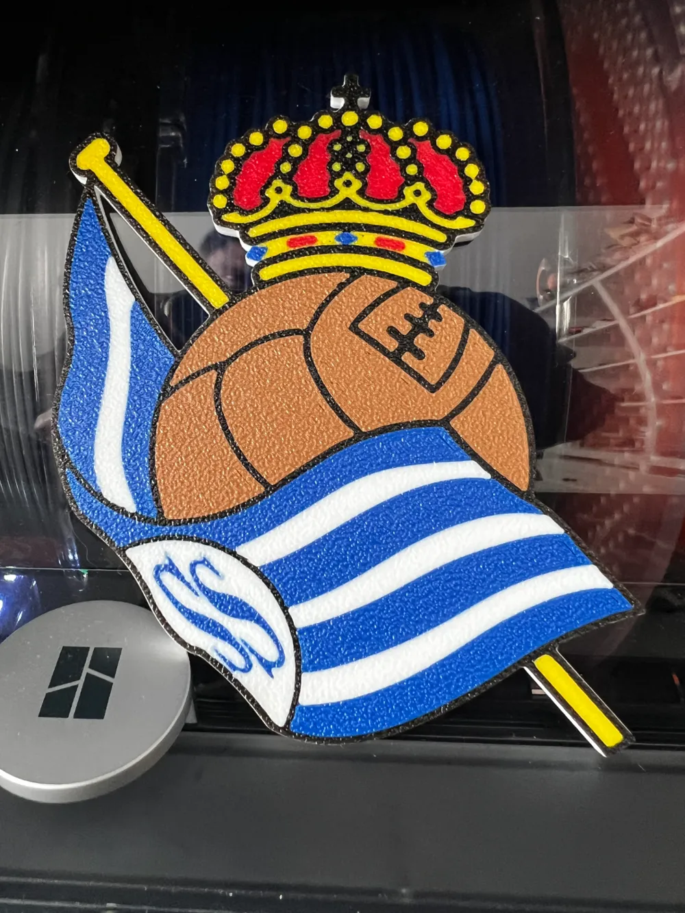 Real Sociedad de Fútbol, San Sebastián Crest - Shield by ...
