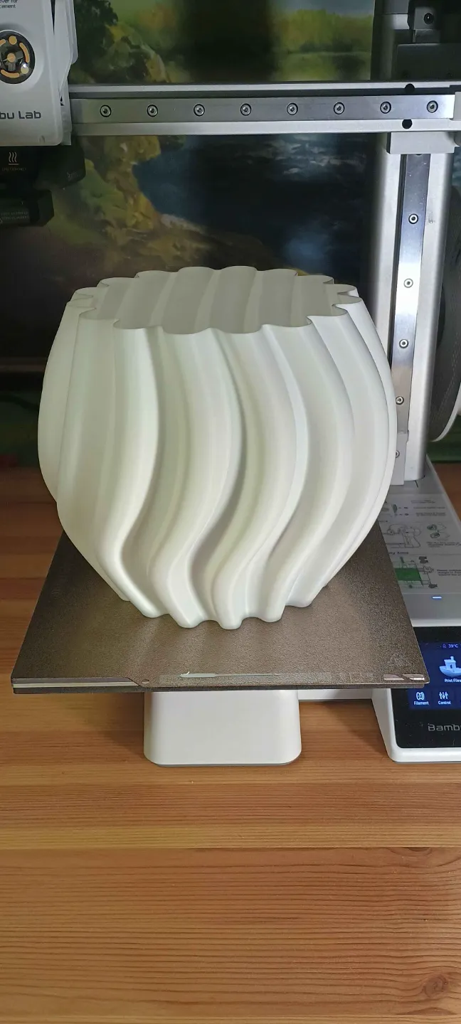 Ocean Wave lamp shade by Voima Design - MakerWorld
