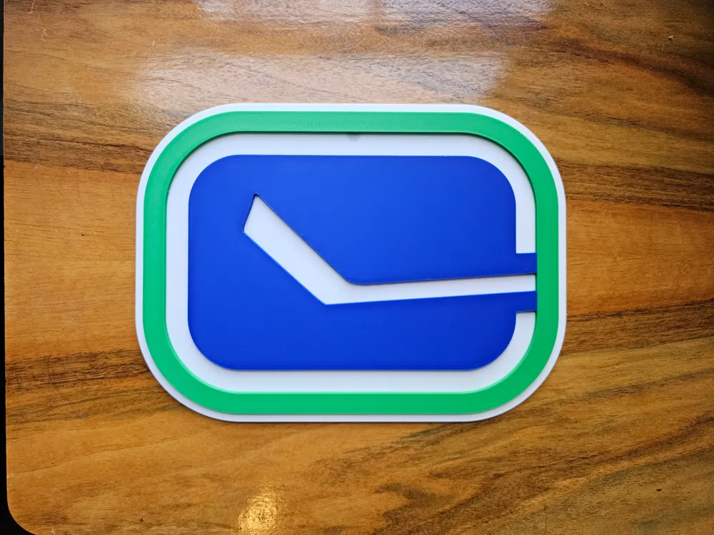 Vancouver Canucks 3D Sign by Fast3D - MakerWorld