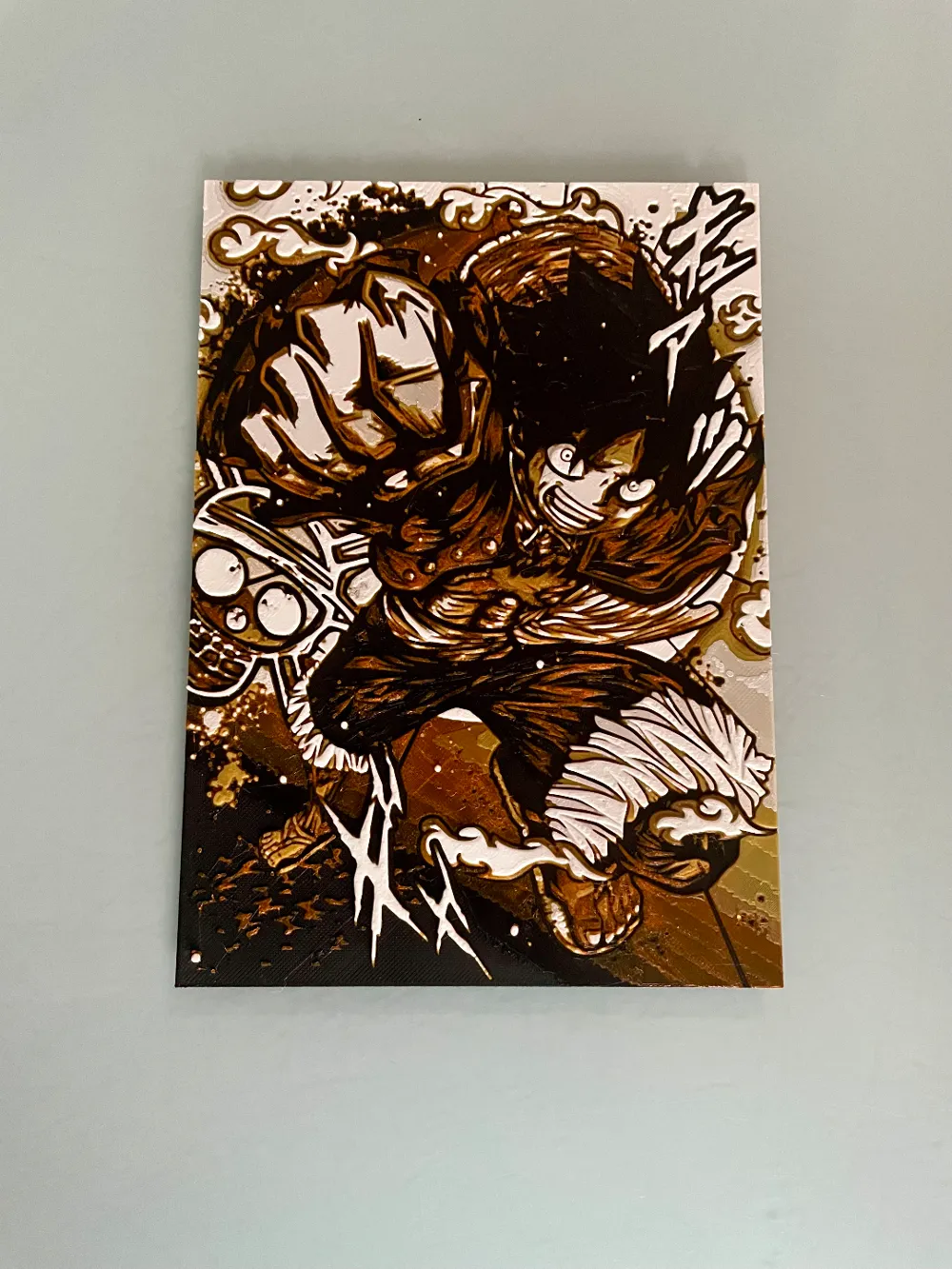 One Piece Luffy Smash (Hue Forge) by wolfskrim - MakerWorld