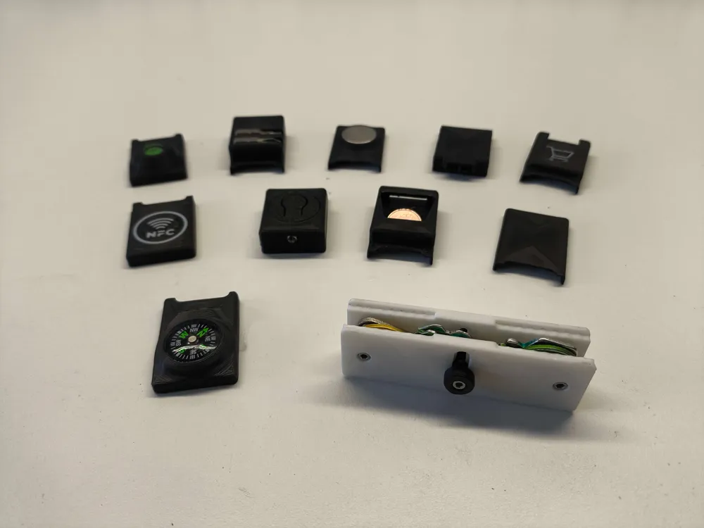 KeyMod. Multipurpose Modular Key Cover. by Alberto Nicás MakerWorld ...