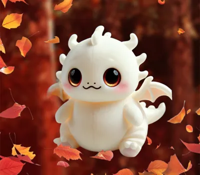 Halloween Ghost Dragon by Mr.Freshprints - MakerWorld