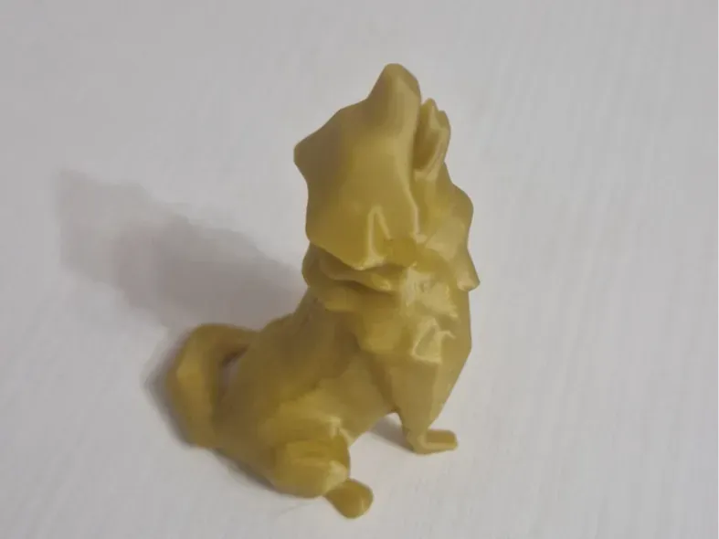 howling sitting wolf - Free 3D Print Model - MakerWorld
