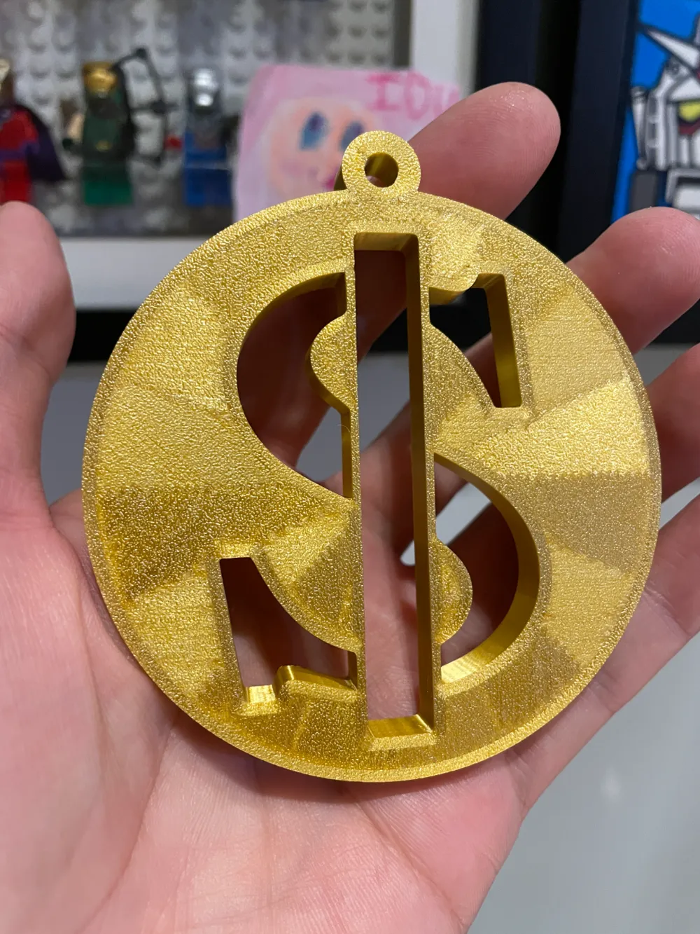 Thug Life Gold Dollar Chain by ME STUDIO - MakerWorld