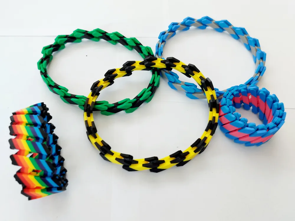 Expanding Fidget Ring by kida MakerWorld: Download Free 3D Models