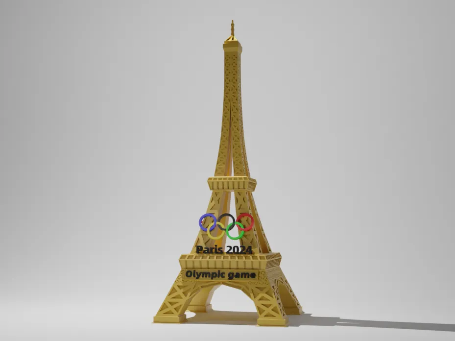 Eiffel Tower,Paris Olympics by zzc21th - MakerWorld