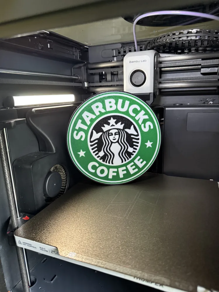 Starbucks Lightbox - Free 3D Print Model - MakerWorld