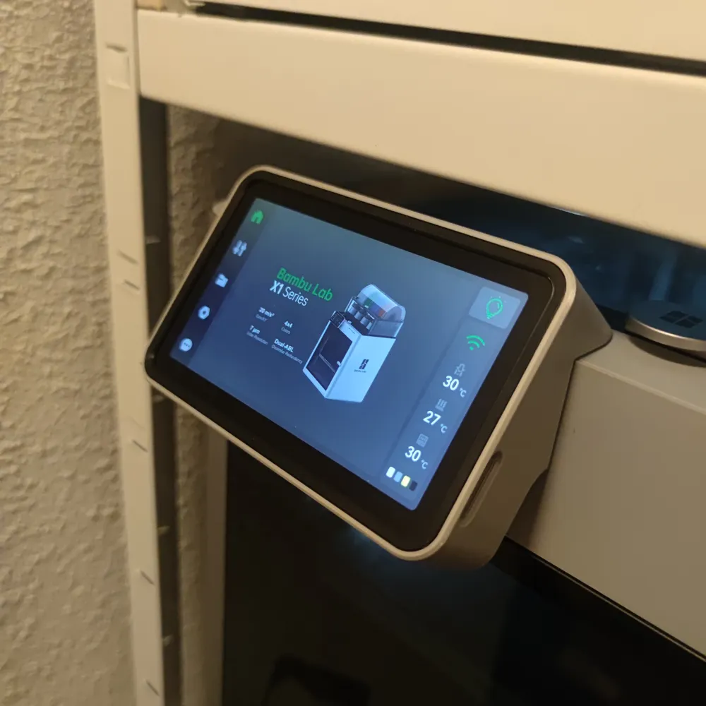 35° Display Cover for X1C with Black Bezzle by Axel Dreher - MakerWorld