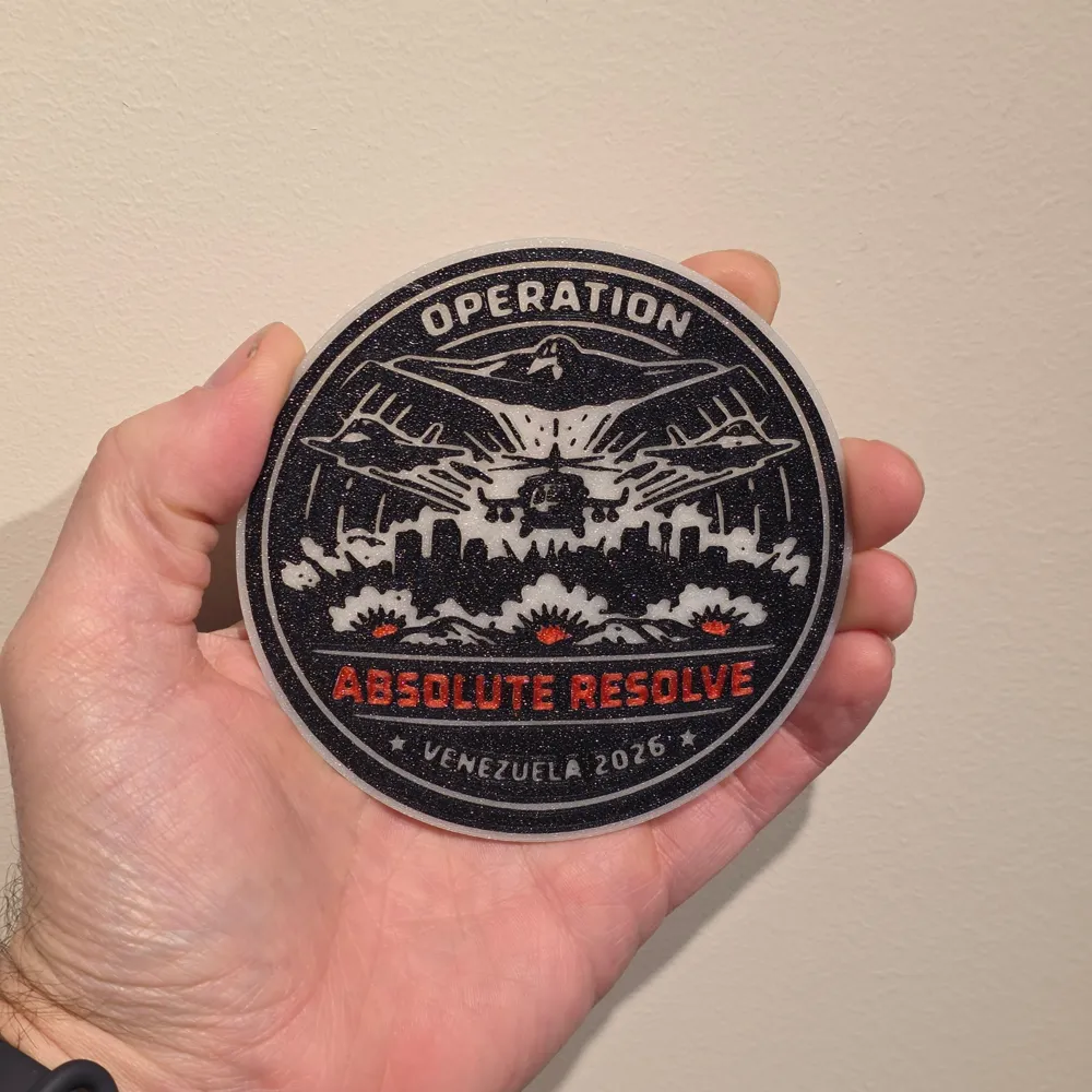 Operation Absolute Resolve - Posavasos 2026 - Modelo de impresión 3D ...