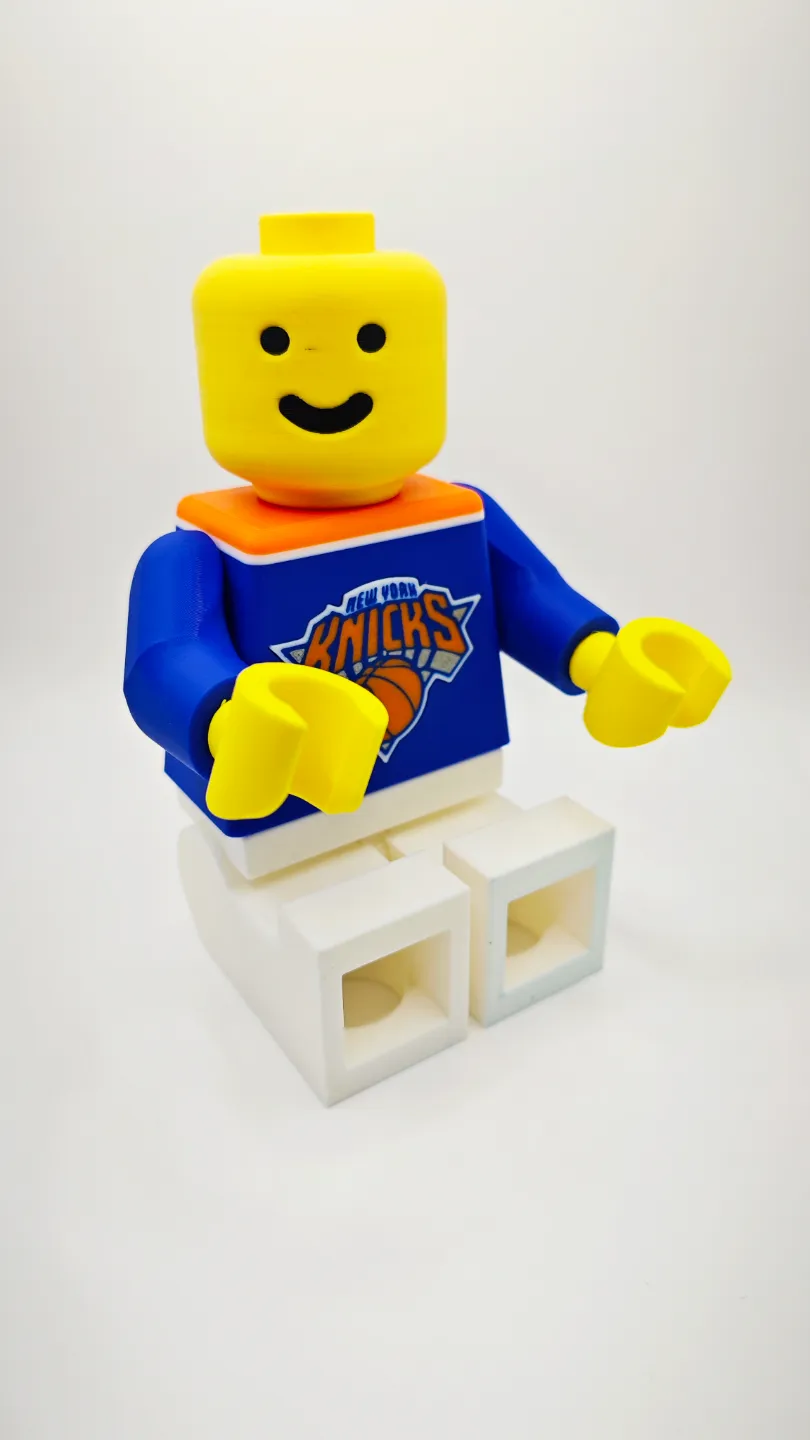NBA Brick Man - New York Knickerbockers (500%) by P78 - MakerWorld