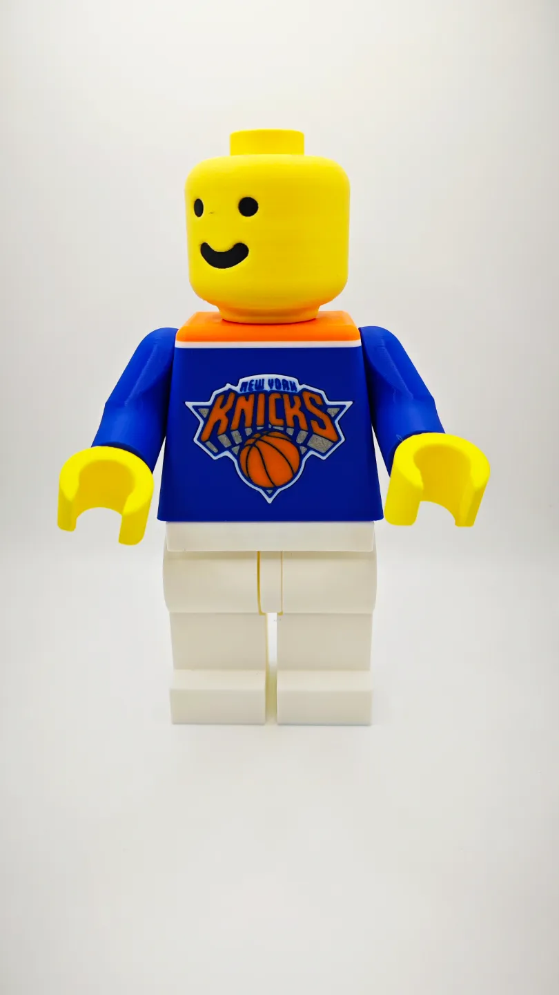 NBA Brick Man - New York Knickerbockers (500%) by P78 - MakerWorld