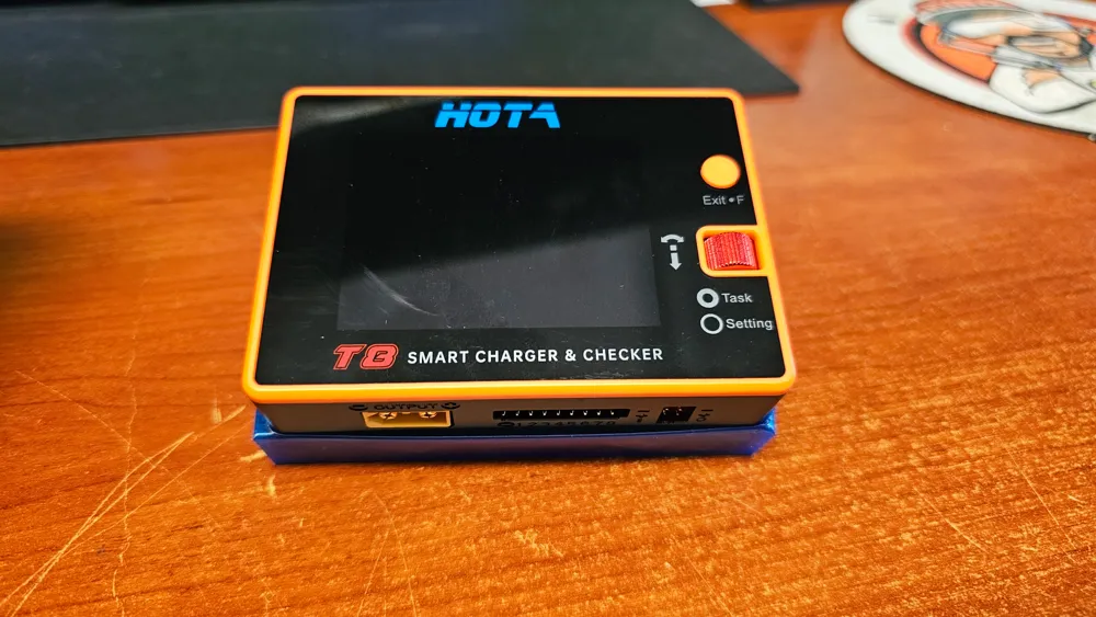 HOTA T8 Charger Tilt Stand by Mayan_Hawk - MakerWorld