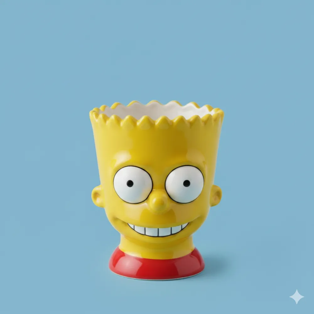 Bart Simpson Egg Cup by SmokeyBlack74 MakerWorld: Download Free 3D Models