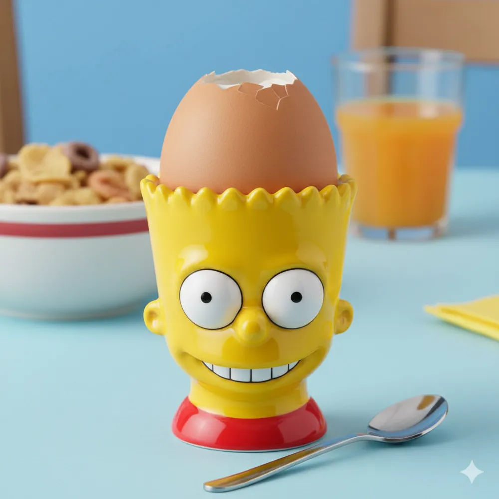 Bart Simpson Egg Cup by SmokeyBlack74 MakerWorld: Download Free 3D Models