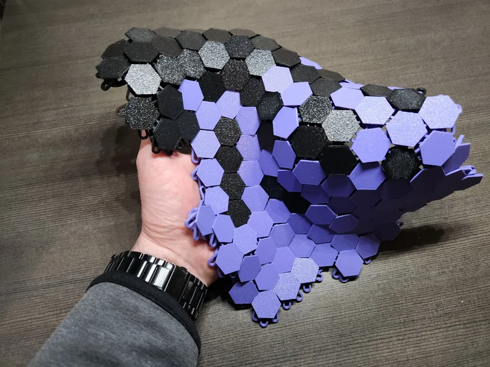 Hex Mesh Customizable by recspeak - MakerWorld