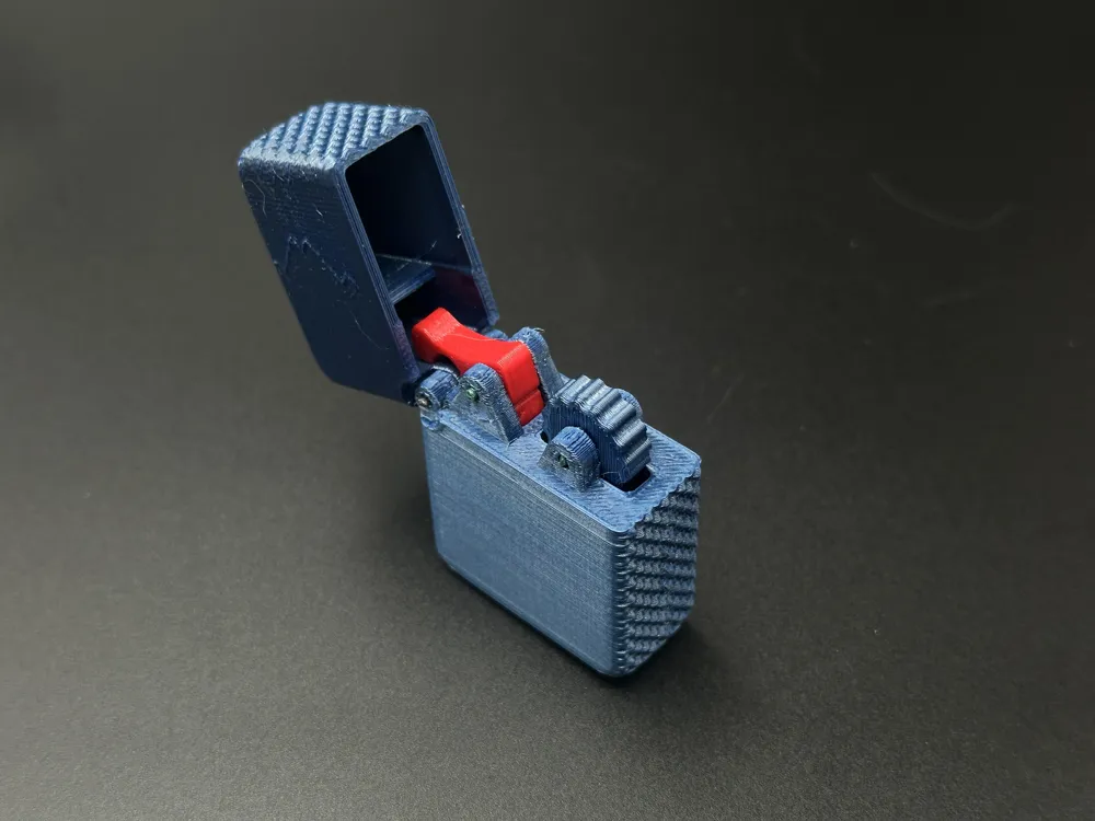"Fake Zippo Lighter" - Free 3D Print Model - MakerWorld