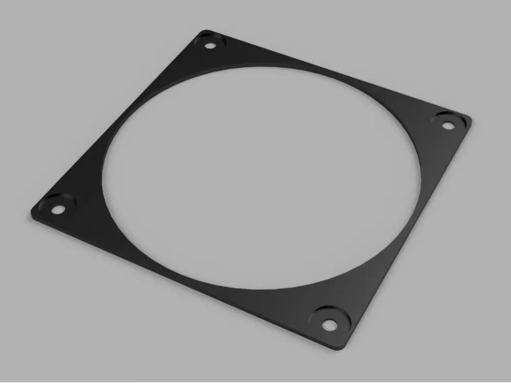 120mm Fan Bracket by TronDogg - MakerWorld