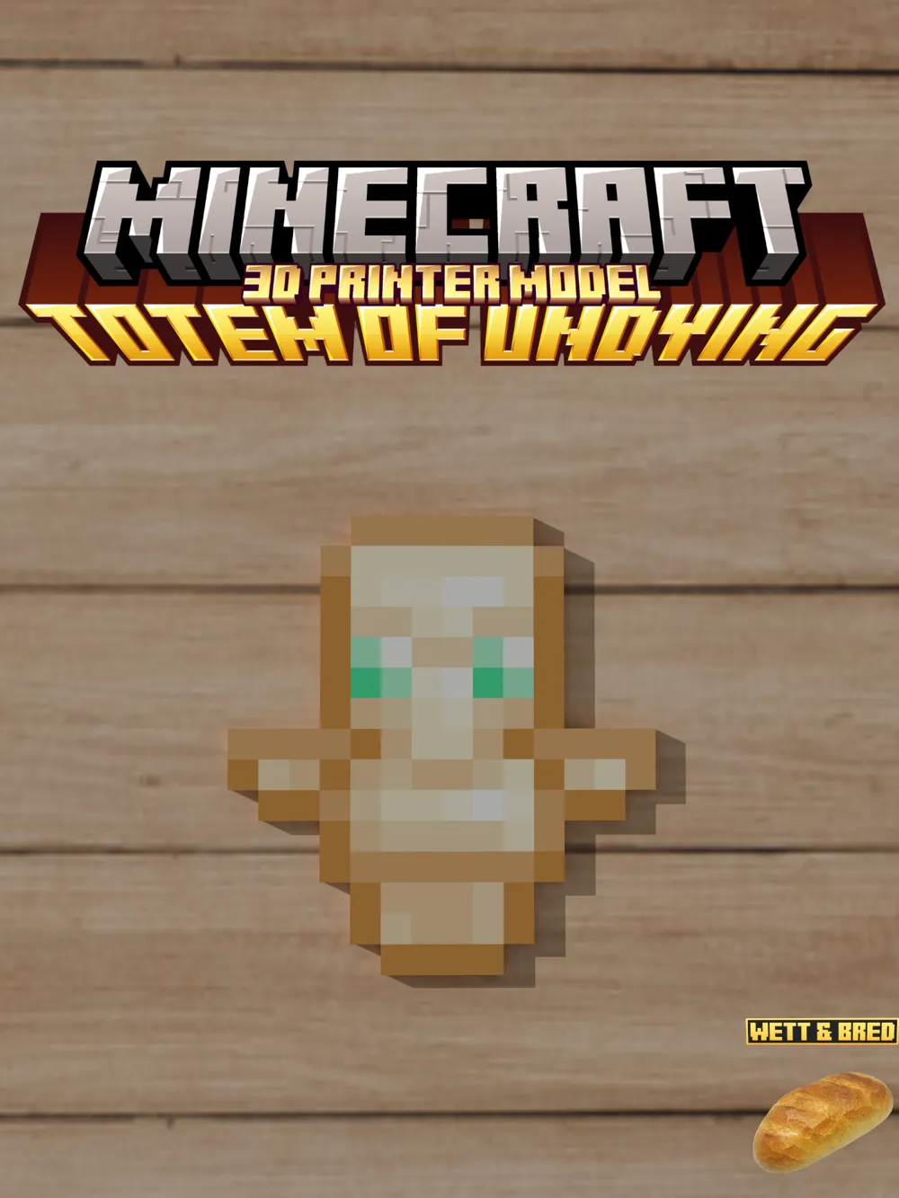 minecraft totem of undying by wett & breadMakerWorld: Download Free 3D ...