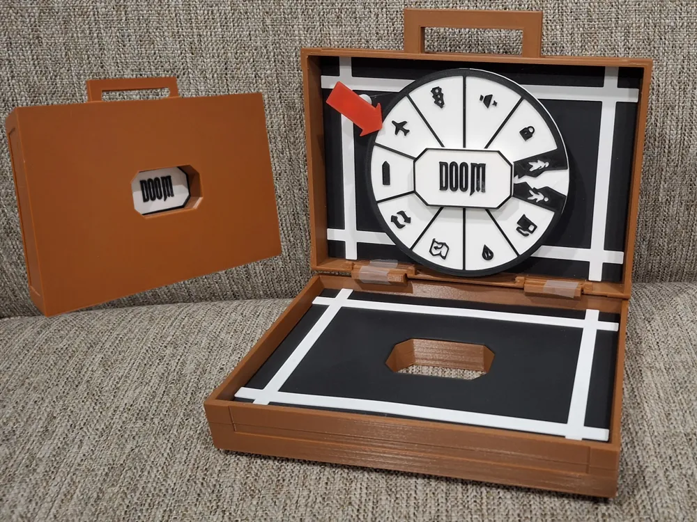 WHEEL OF DOOM (Ryan Trahan) + NEW WHEEL by N0TBR3ND4 MakerWorld: Download Free 3D Models