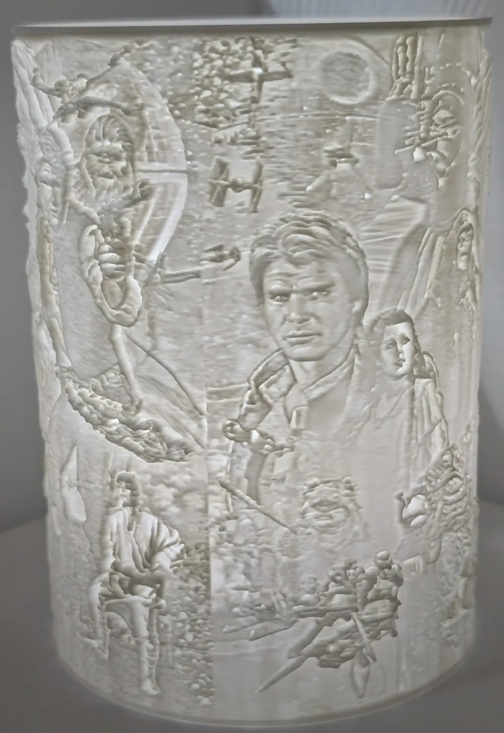 Star Wars Round Litho for Puck Light by Incoming007 MakerWorld ...