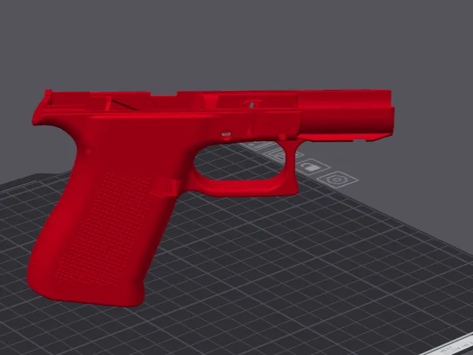 glock 43 mos clone fmda by FosscadMakerWorld: Download Free 3D Models