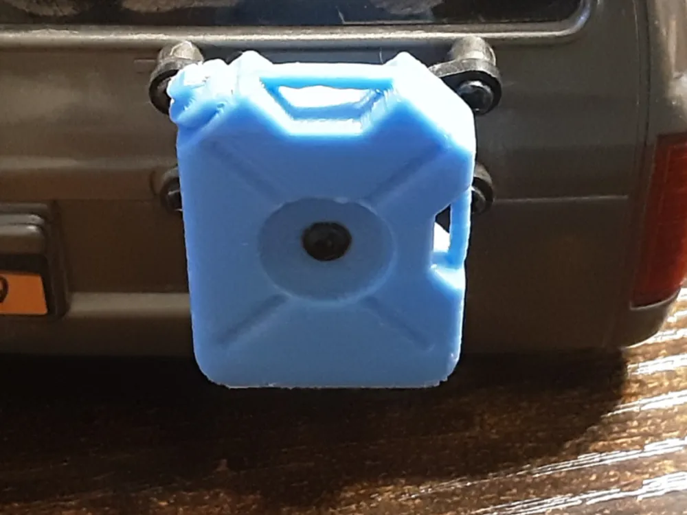 Fcx18 lc80 spare tire mount gas can - Free 3D Print Model - MakerWorld
