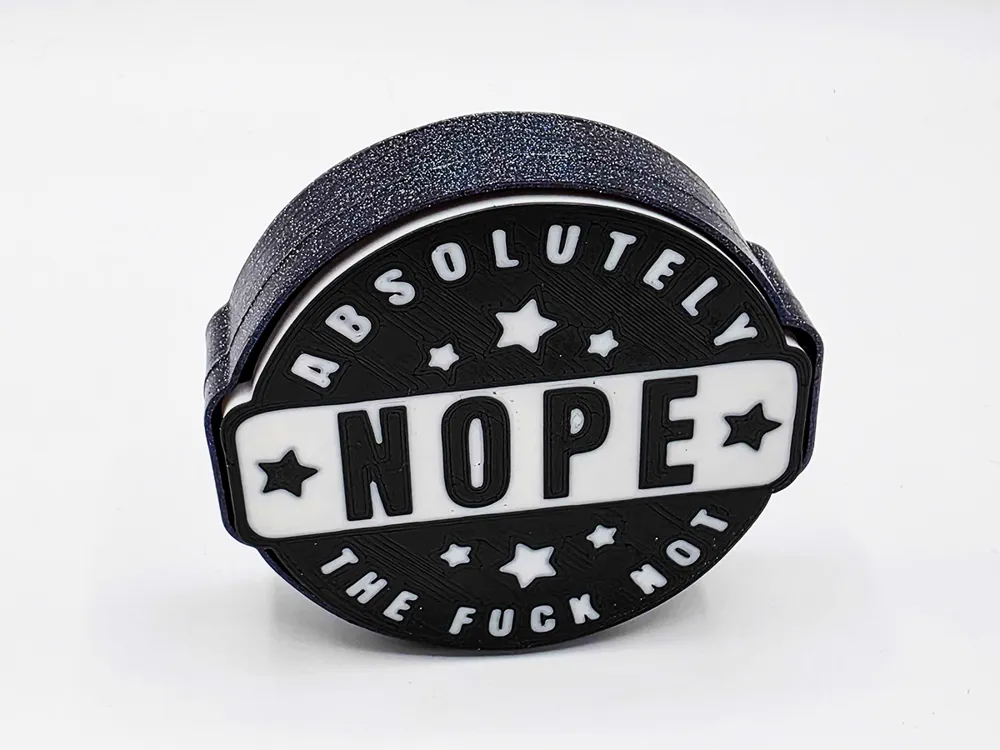 NOPE Fidget Clicker by The Broken Circle MakerWorld: Download Free 3D ...