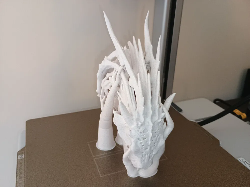 Ancient Bone Dragon Head by ovitek_ MakerWorld: Download Free 3D Models